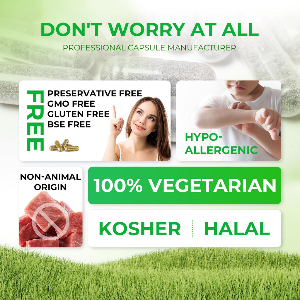 High-quality vegan multivitamin capsules