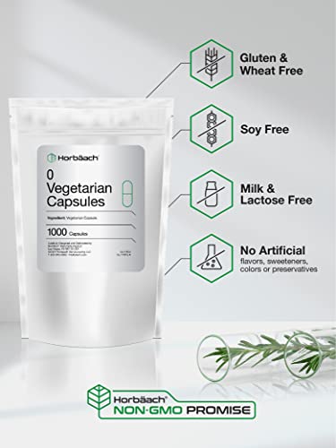 high quality vegetarian capsules 1000 count