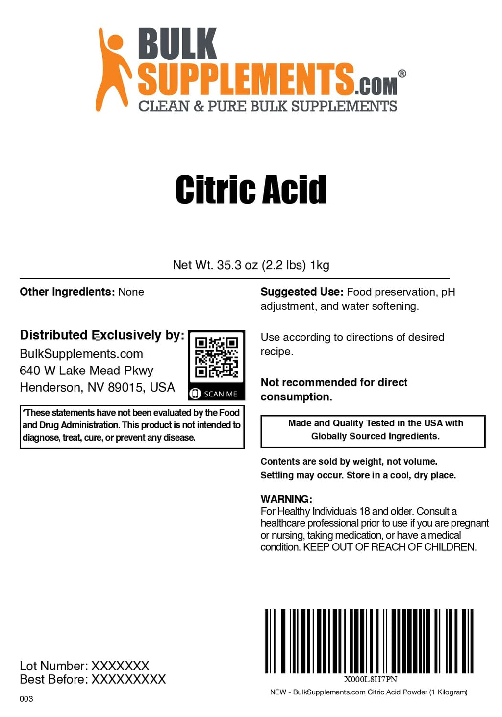 high-quality vitamin c supplement powder