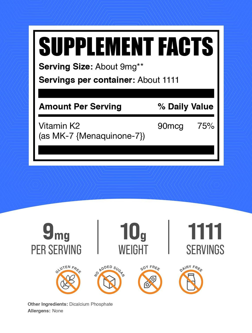 high-quality vitamin K supplement