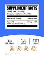 high-quality vitamin K supplement