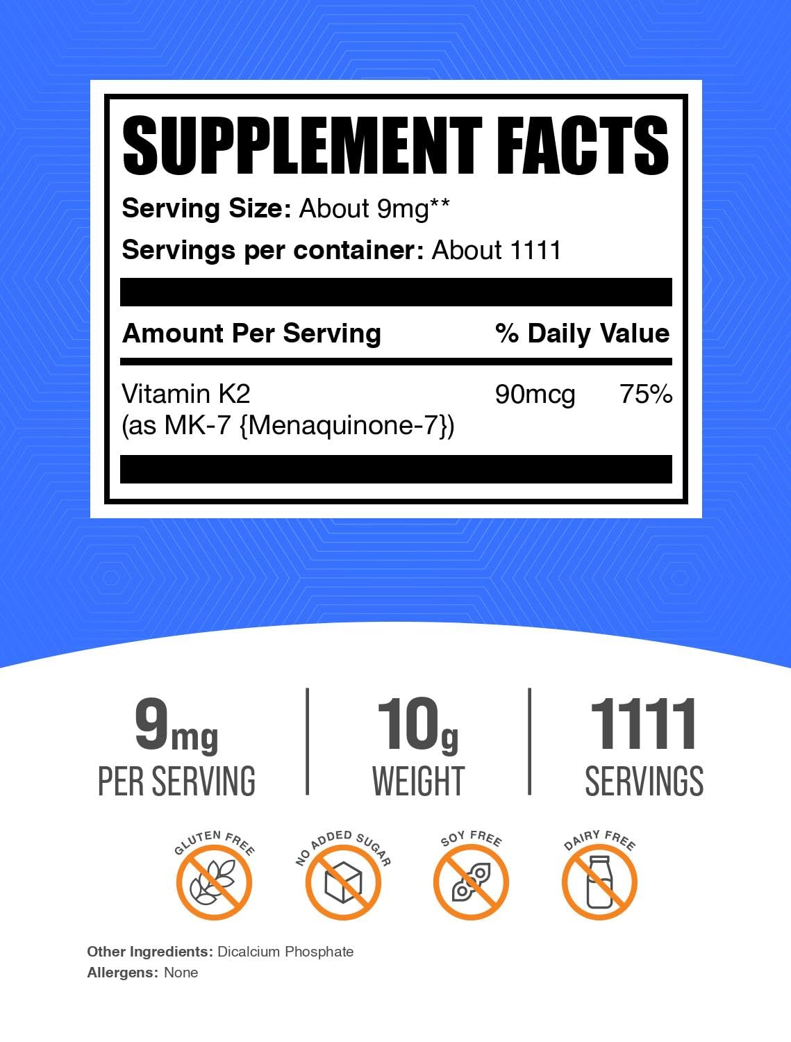 high-quality vitamin K supplement