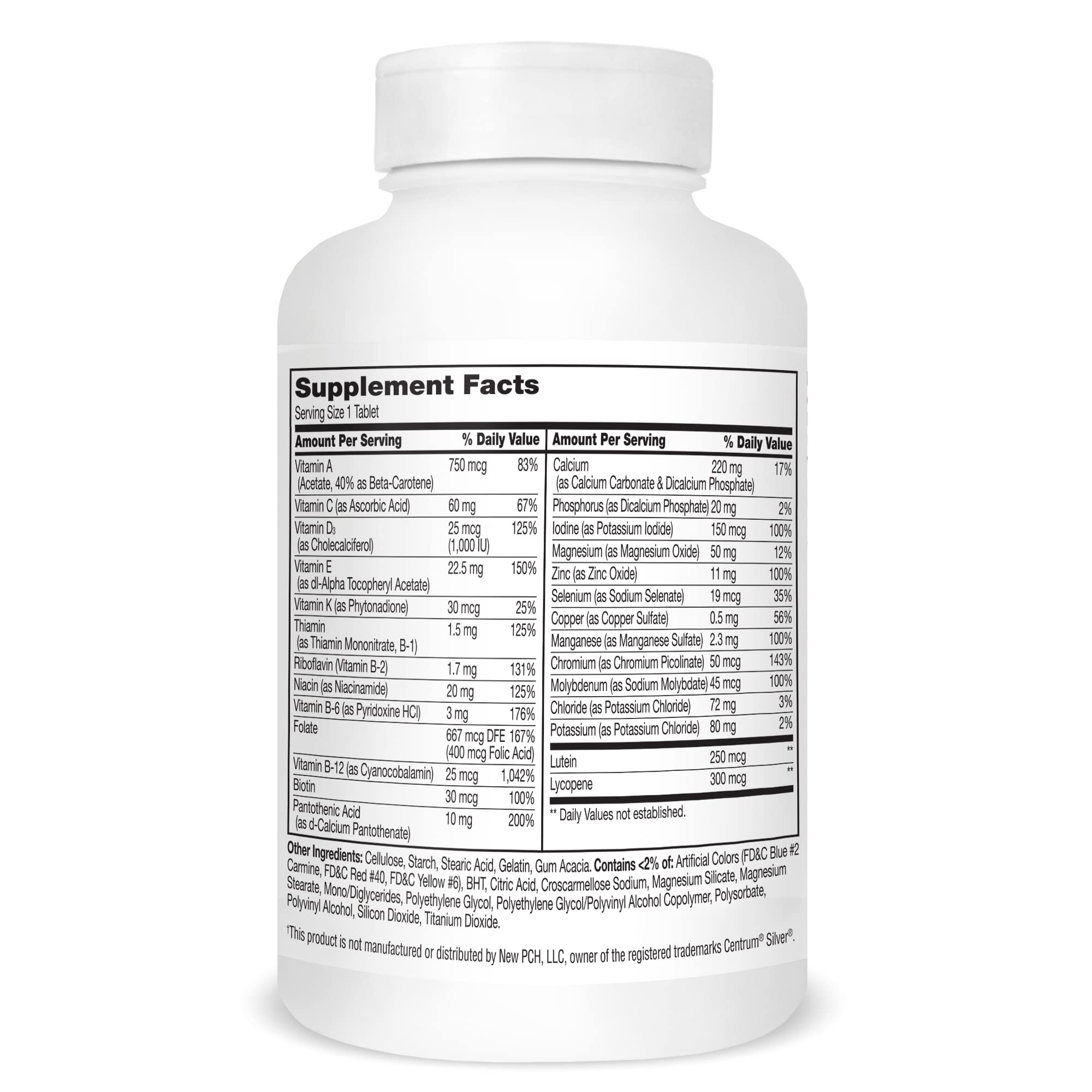 high-quality vitamins for older adults