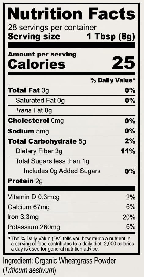 high-quality wheatgrass for detox
