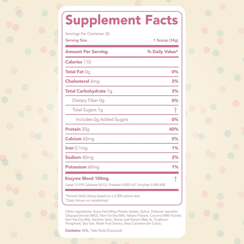 High-quality whey isolate for muscle recovery