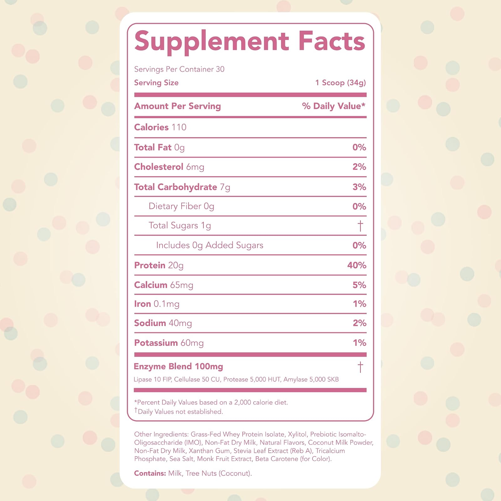 High-quality whey isolate for muscle recovery