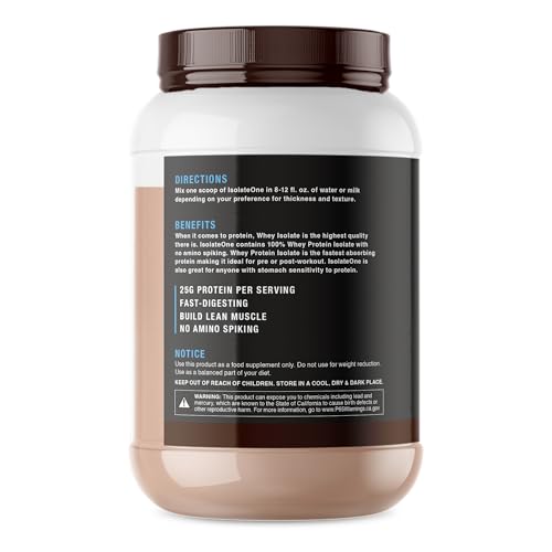 high-quality whey isolate protein powder
