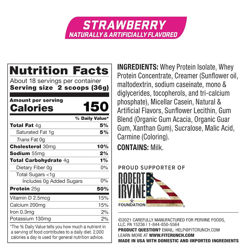 high-quality whey protein blend