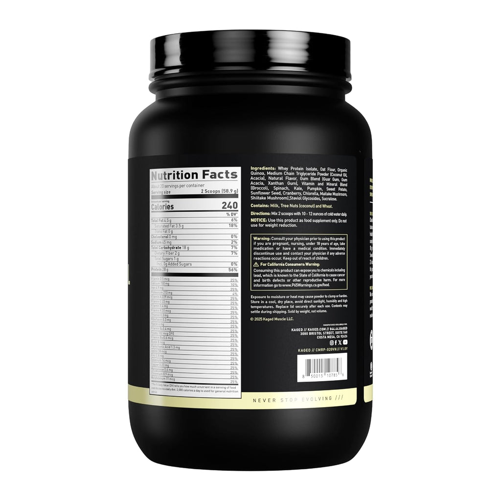 high-quality whey protein blend
