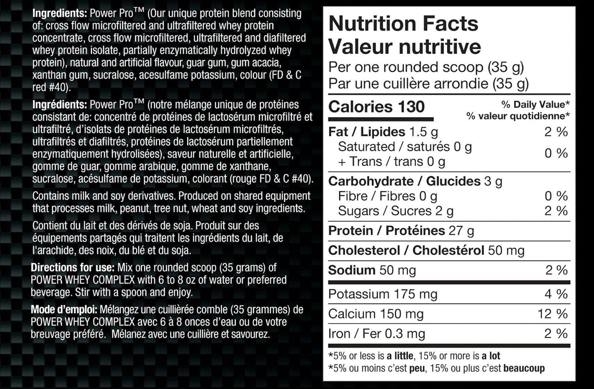 high-quality whey protein blend