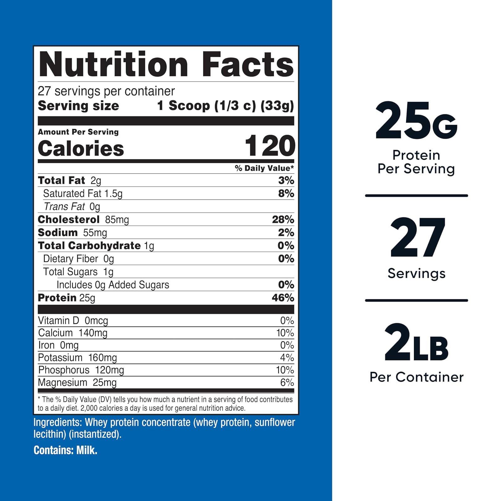 high-quality whey protein concentrate