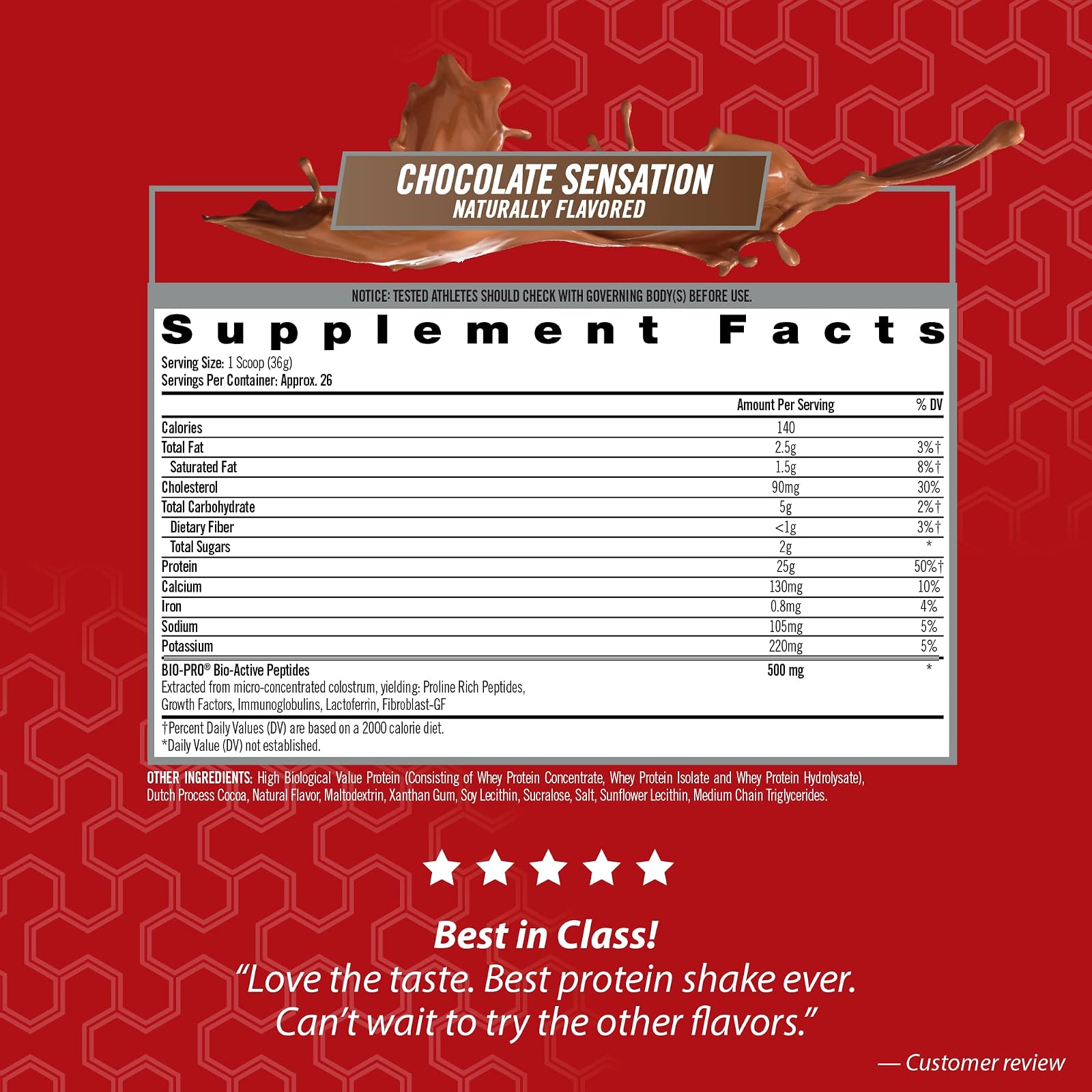 high-quality whey protein for athletes