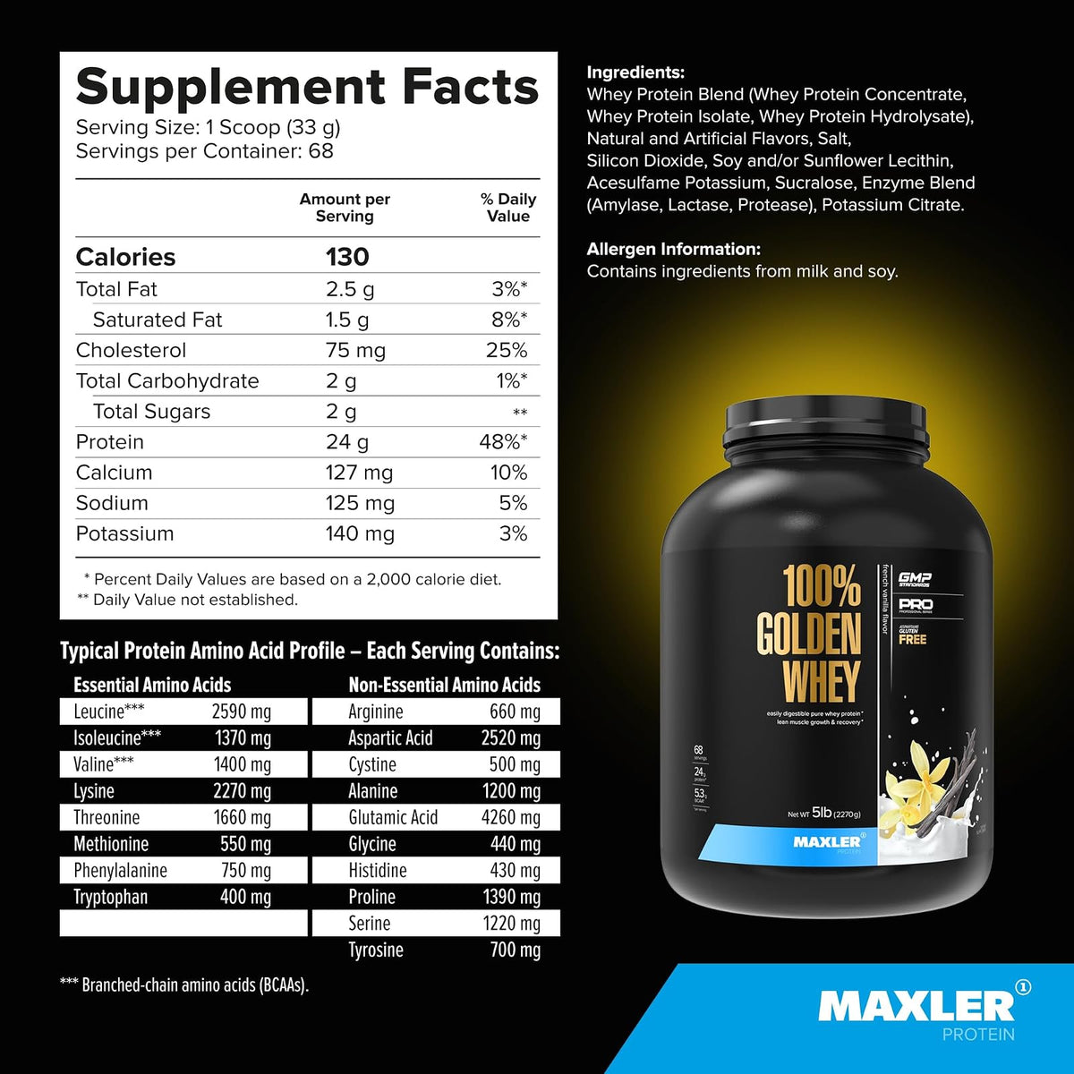 High-quality whey protein for fitness
