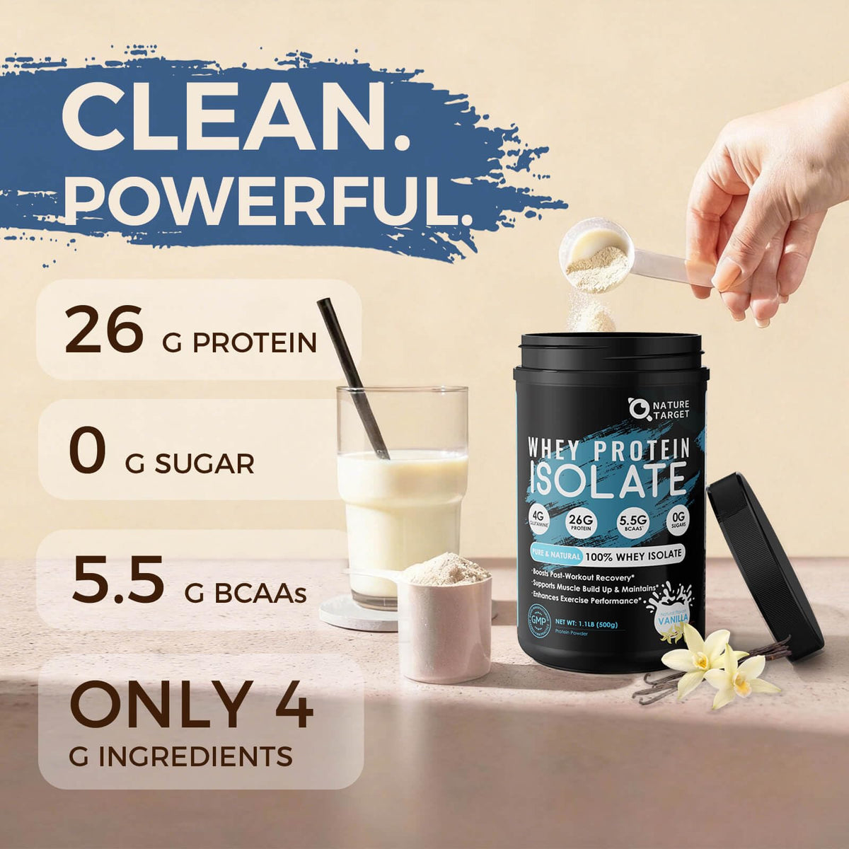 high-quality whey protein for muscle gain