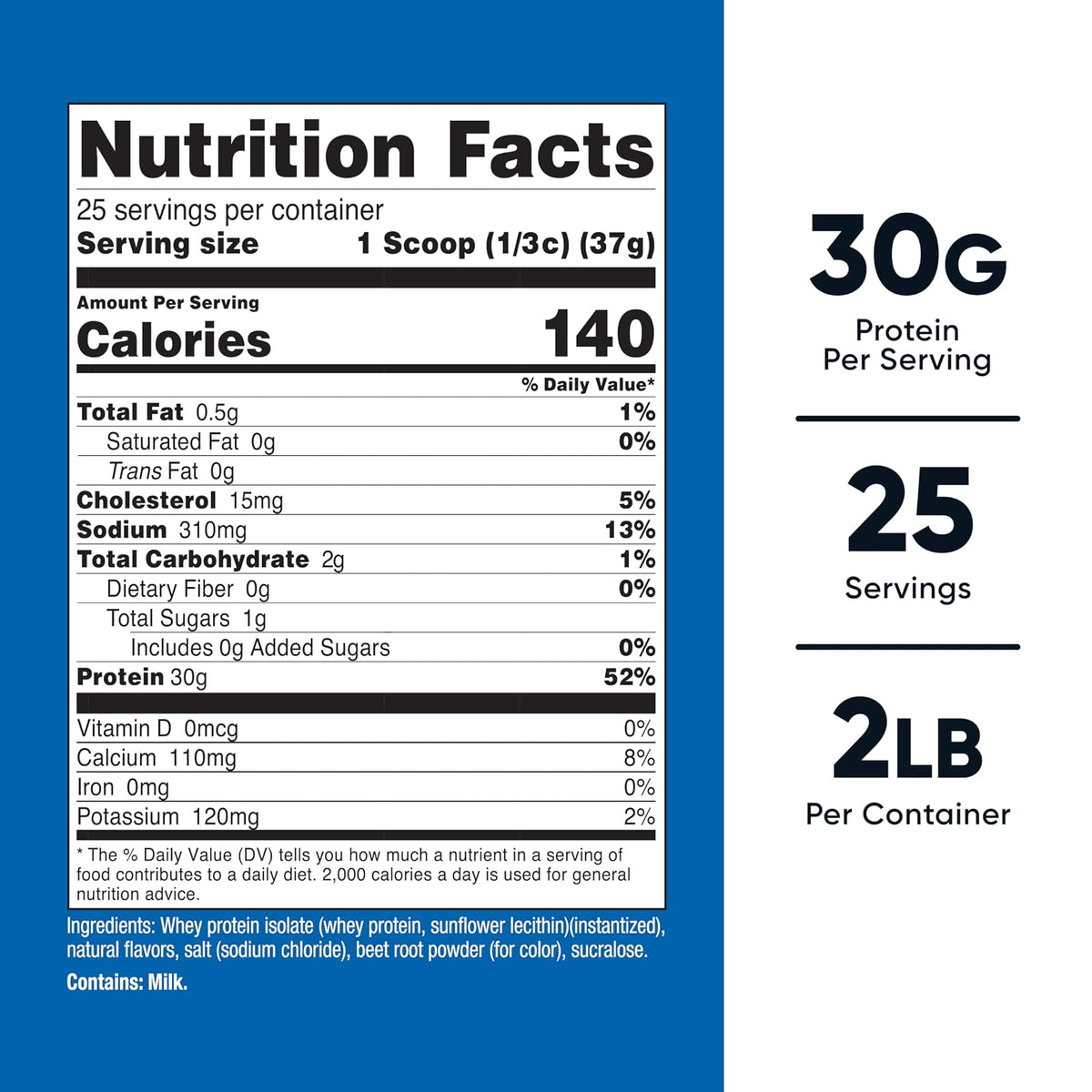 high-quality whey protein for muscle gain