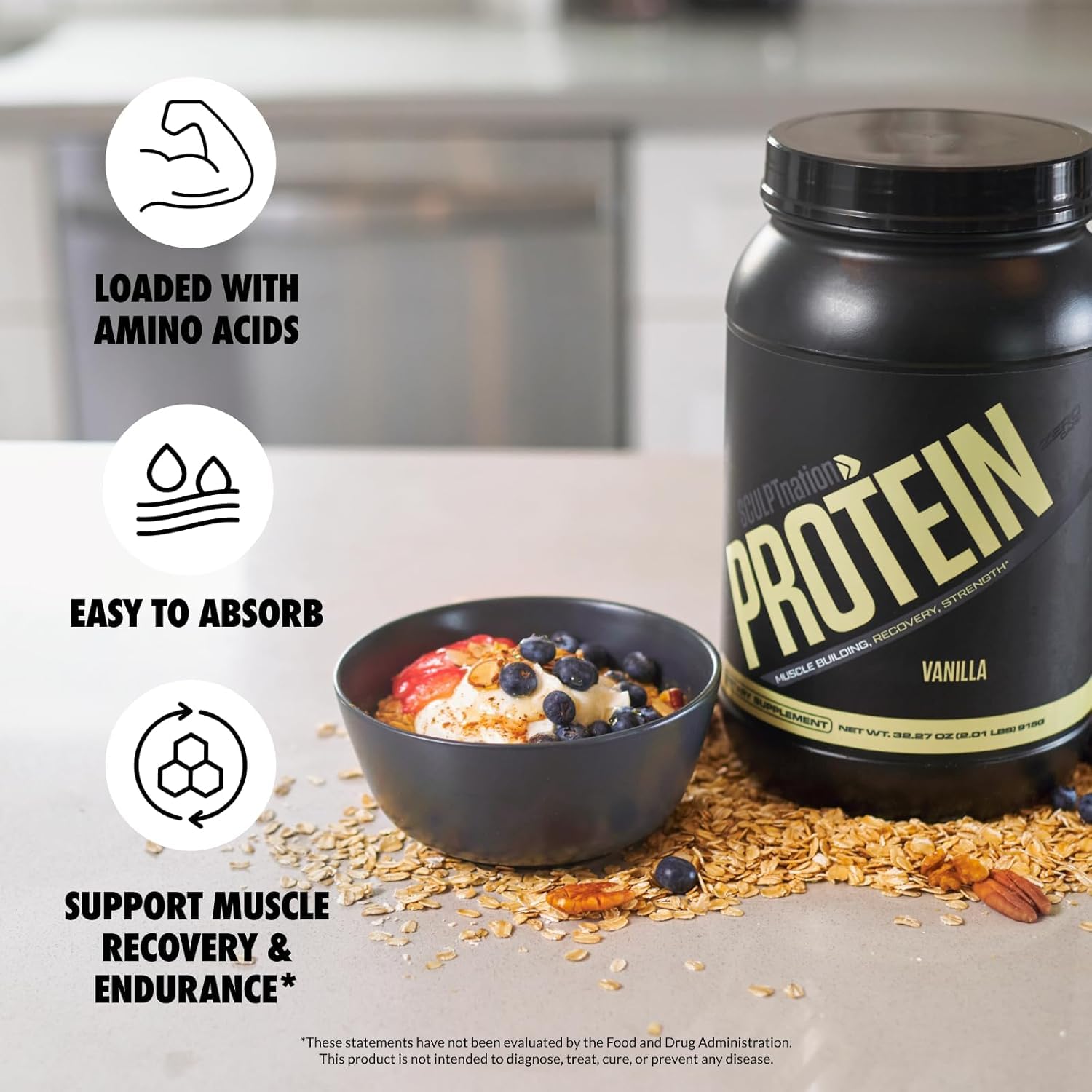 high-quality whey protein for muscle gain