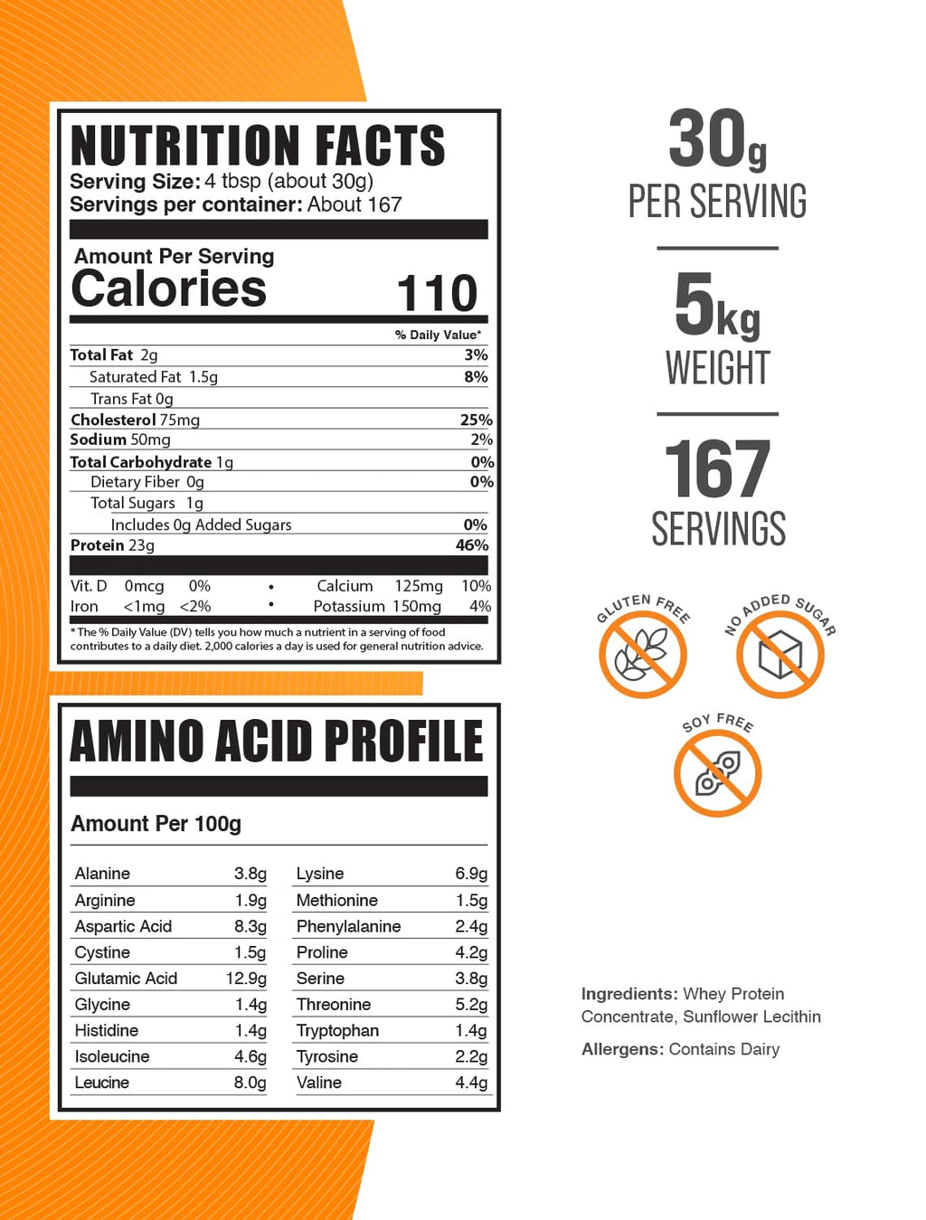 high-quality whey protein for muscle gain