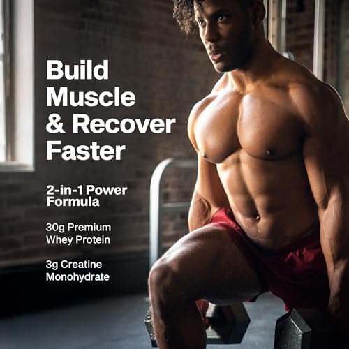 High-quality whey protein for muscle gain