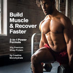 High-quality whey protein for muscle gain