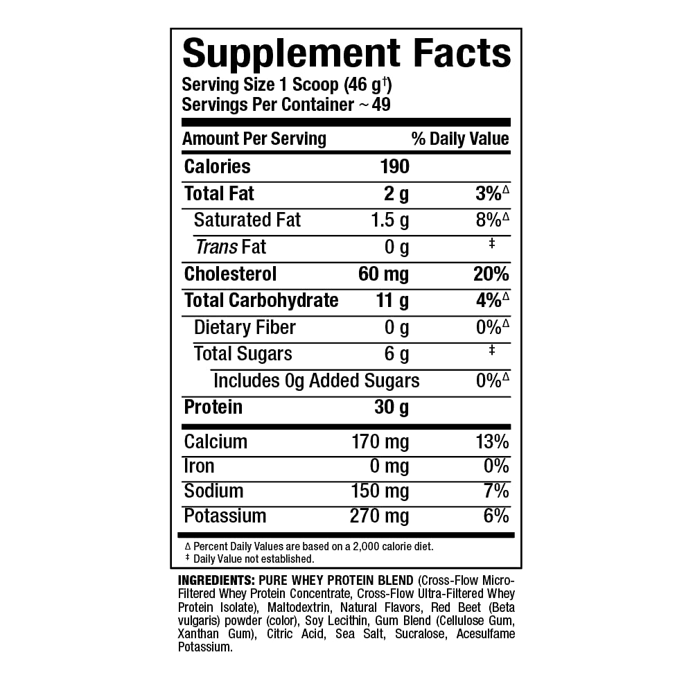 high-quality whey protein for muscle growth