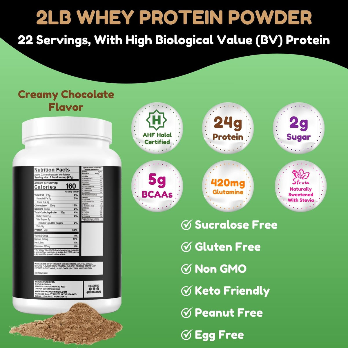 high-quality whey protein for muscle