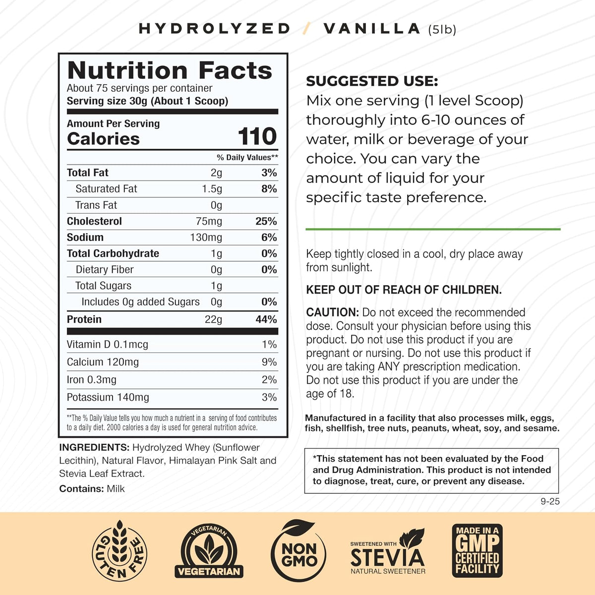 high-quality whey protein for recovery