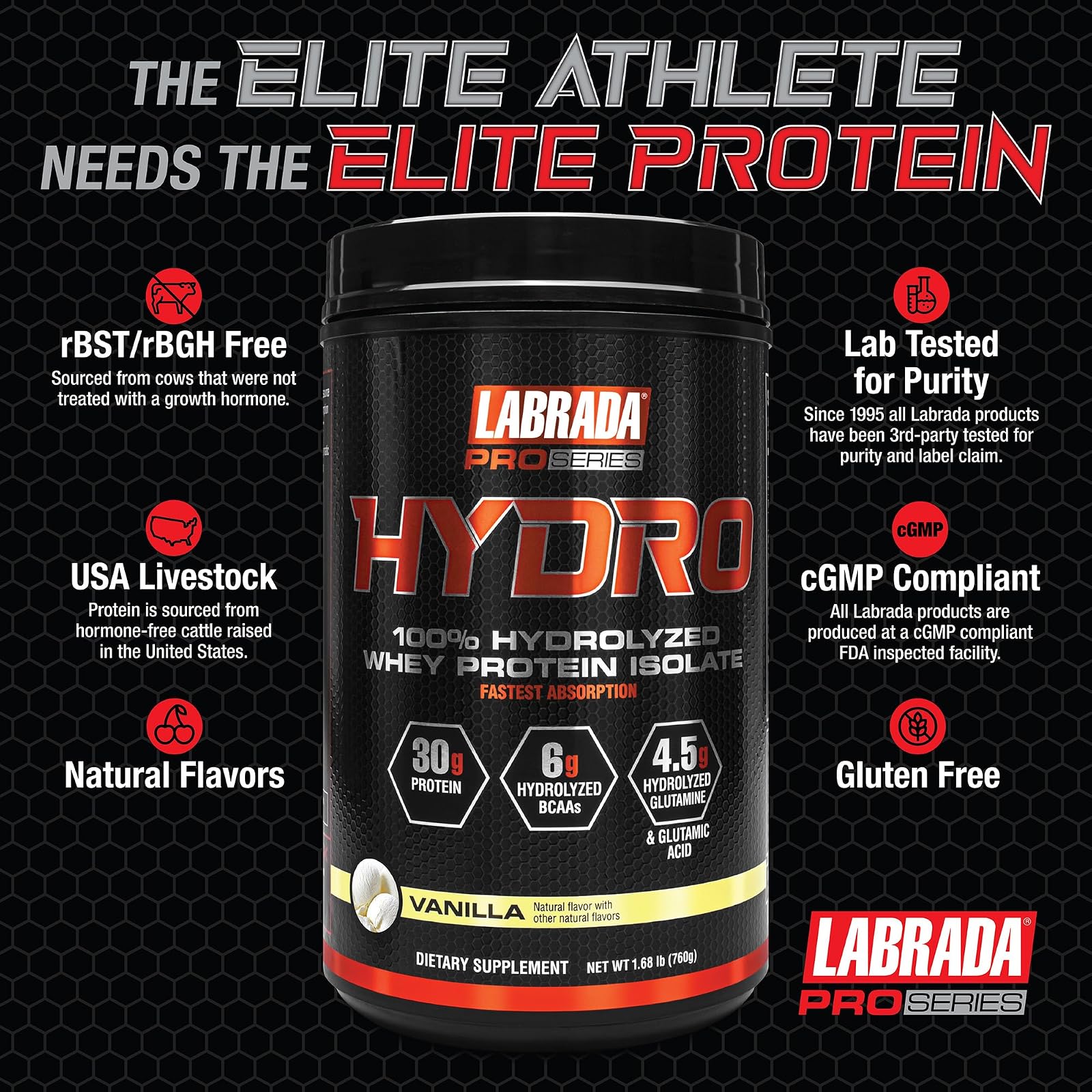High-quality whey protein for strength