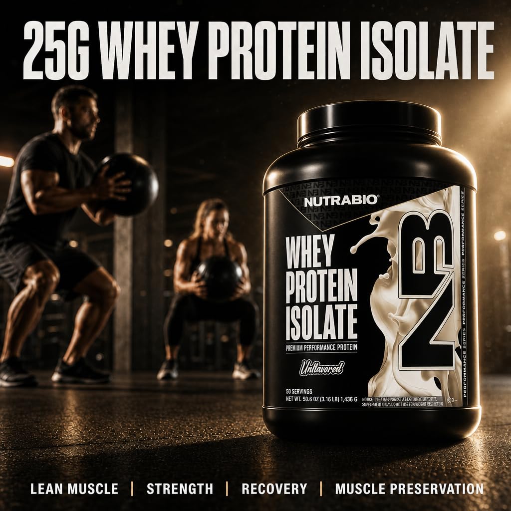 High-quality whey protein isolate powder
