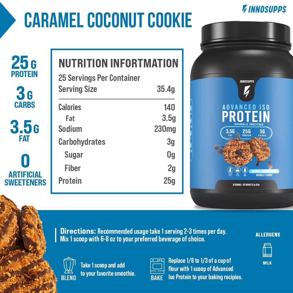 high-quality whey protein isolate supplement