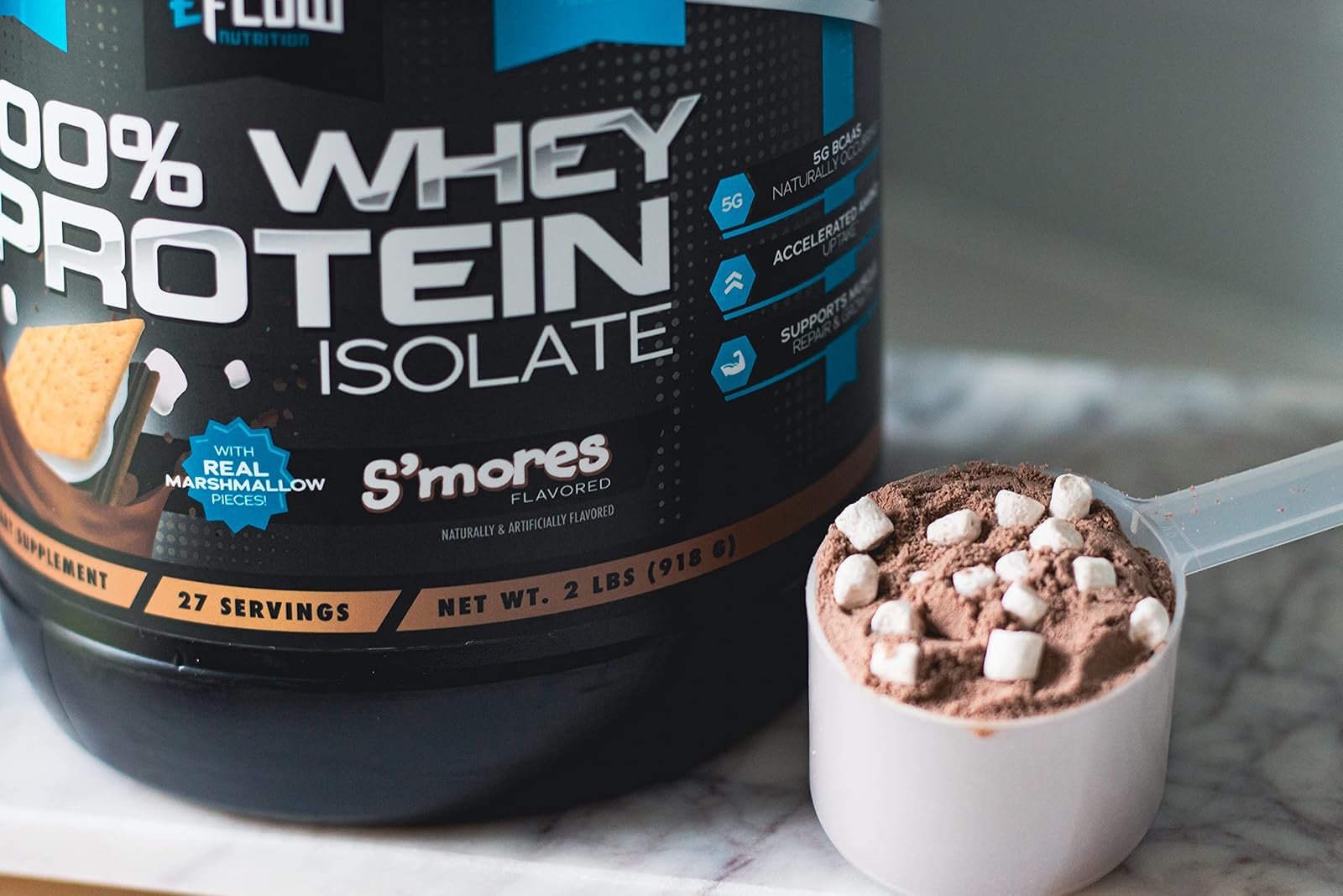 high-quality whey protein isolate supplement
