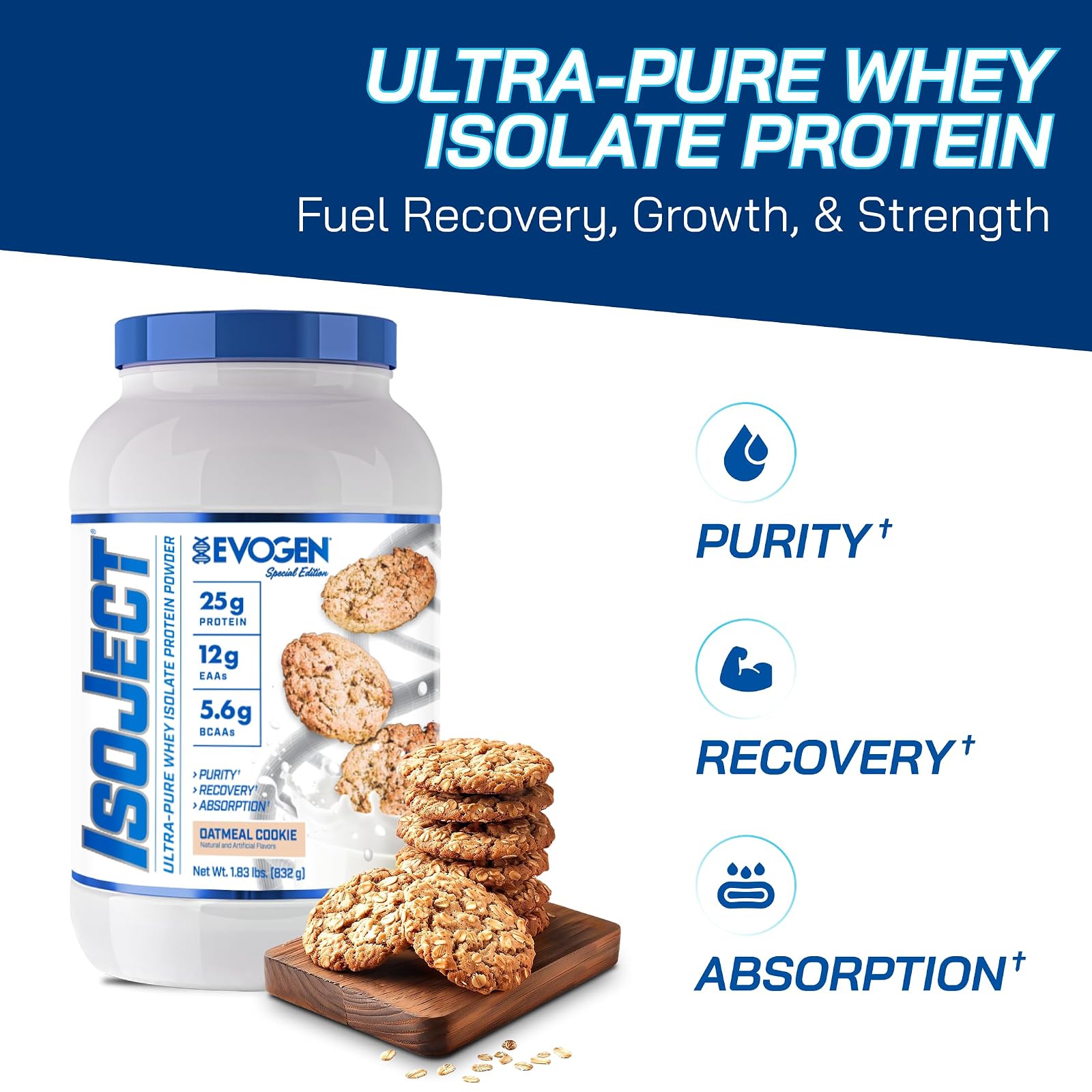 high-quality whey protein isolate supplement