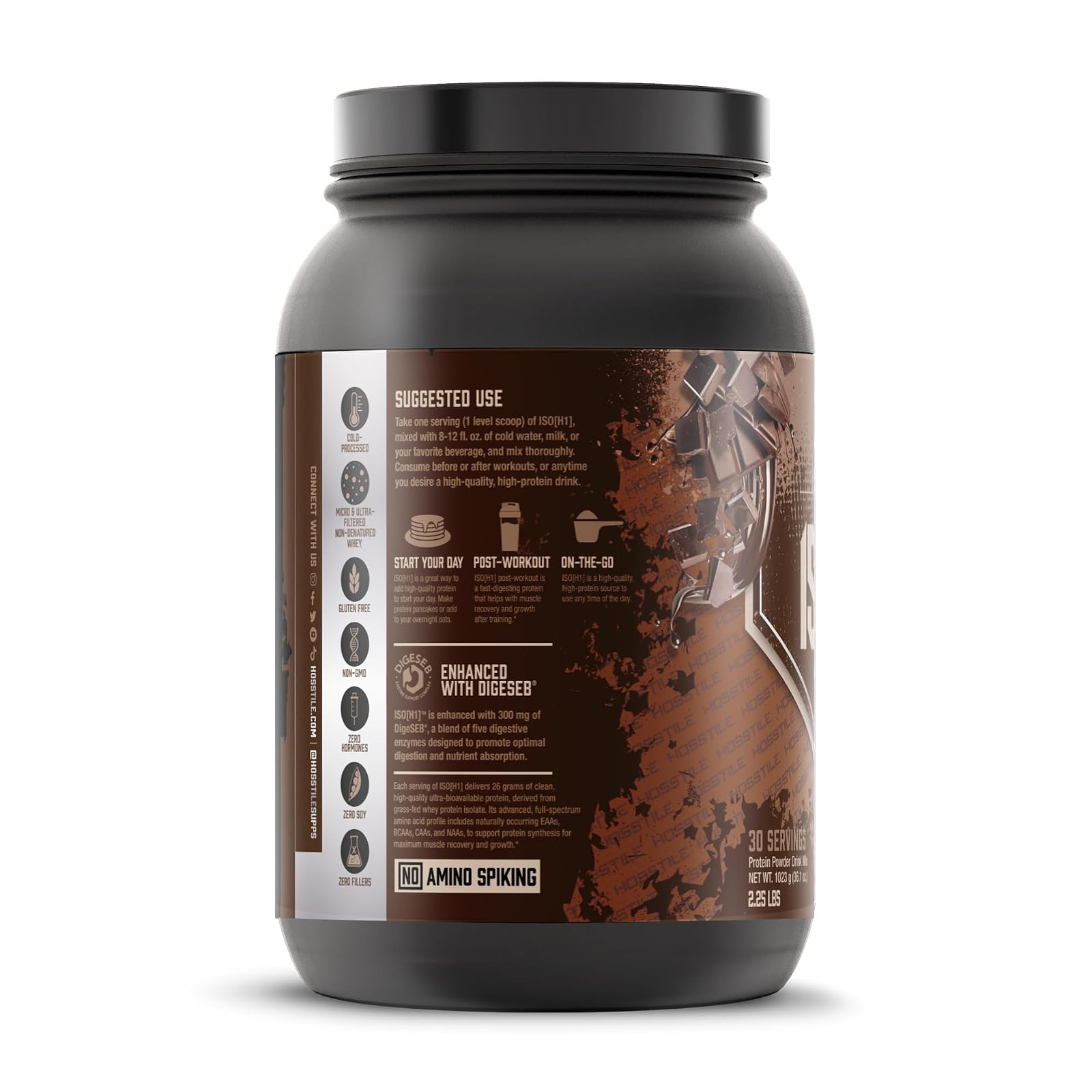high-quality whey protein isolate with enzymes