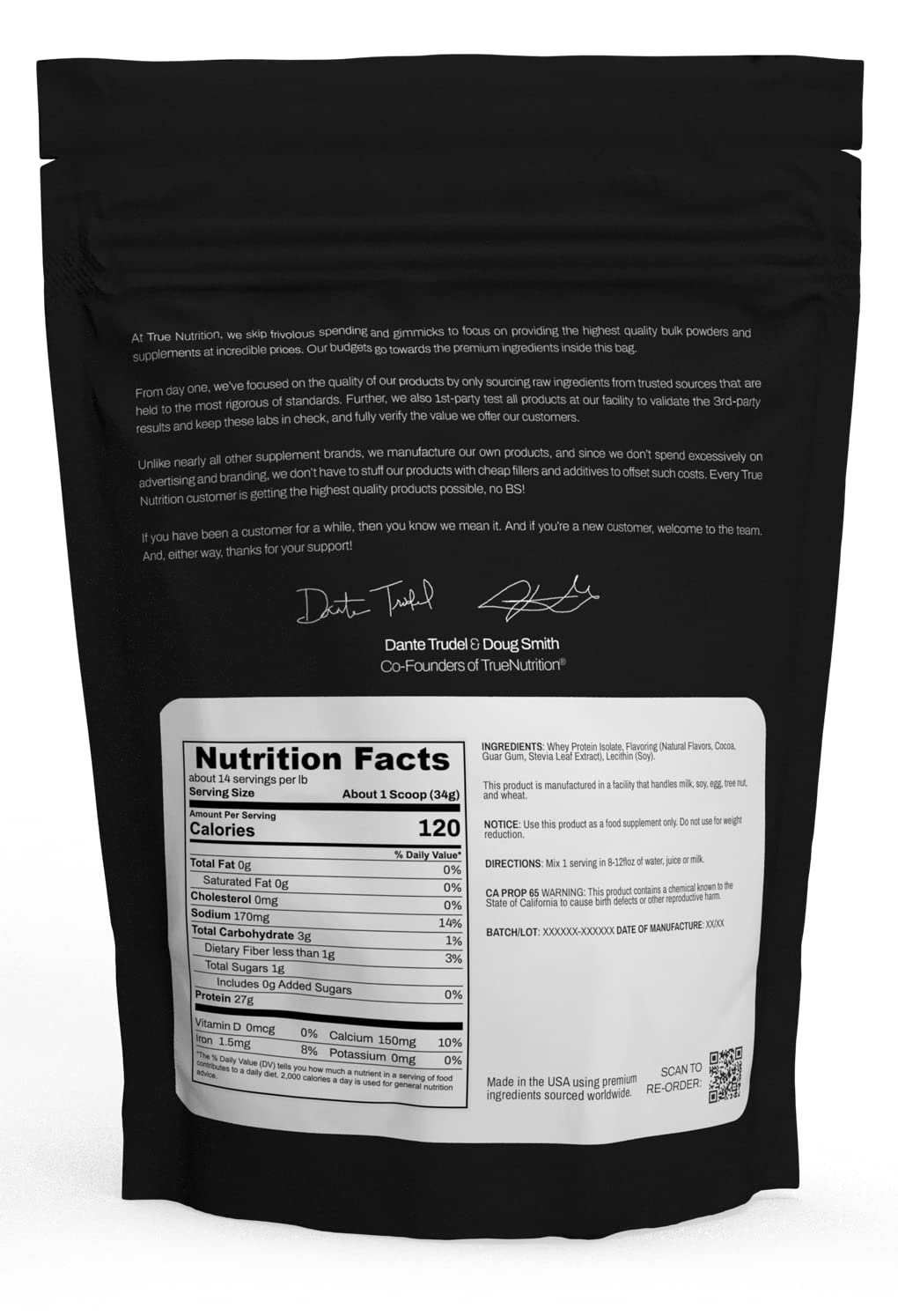 high-quality whey protein isolate
