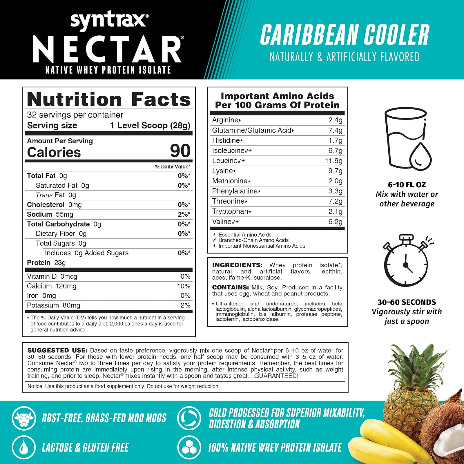 high-quality whey protein isolate