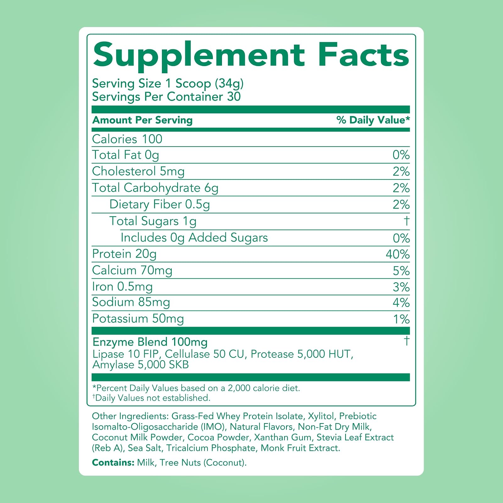 high-quality whey protein isolate