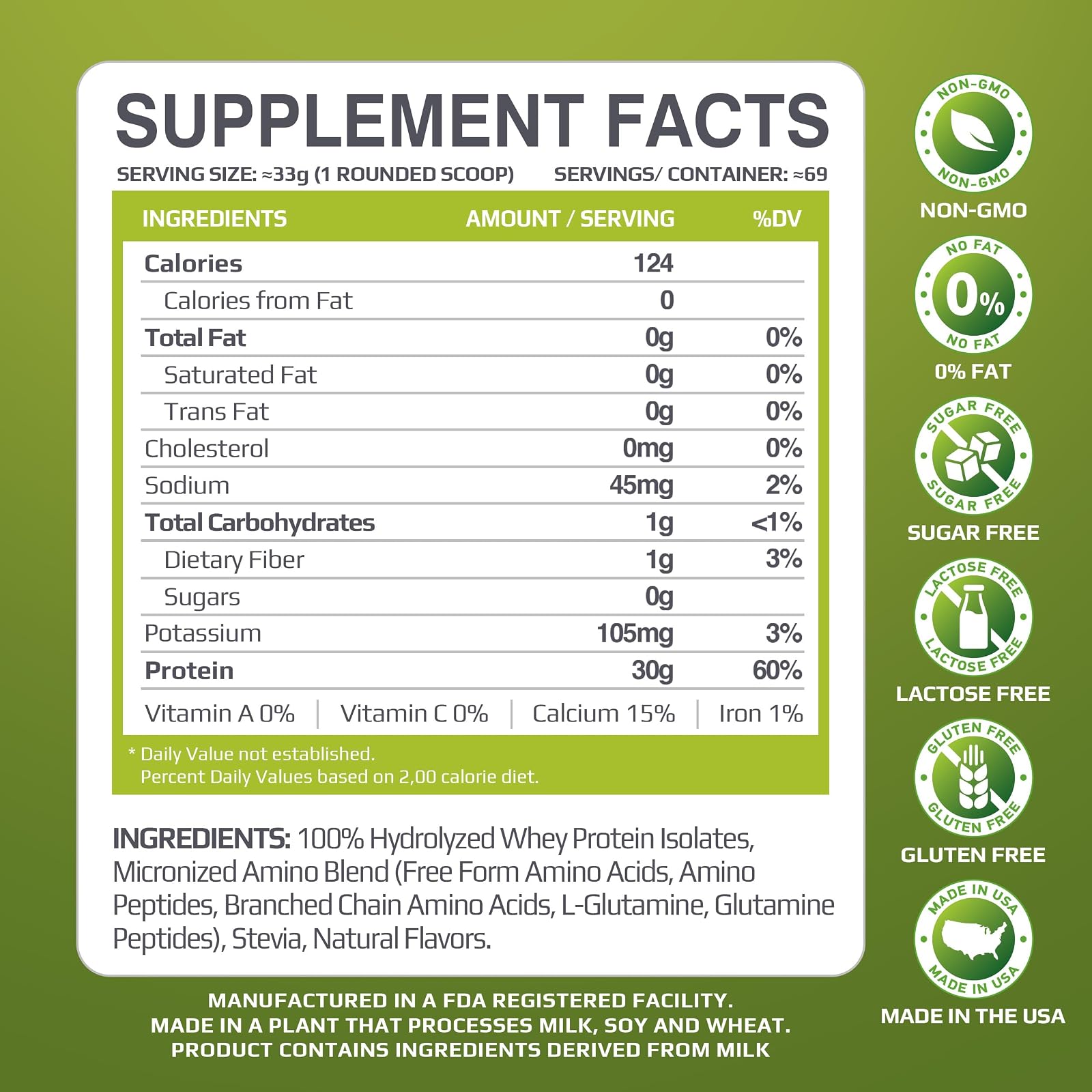 high-quality whey protein isolate