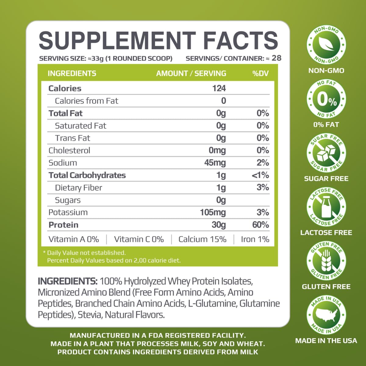 high-quality whey protein isolate