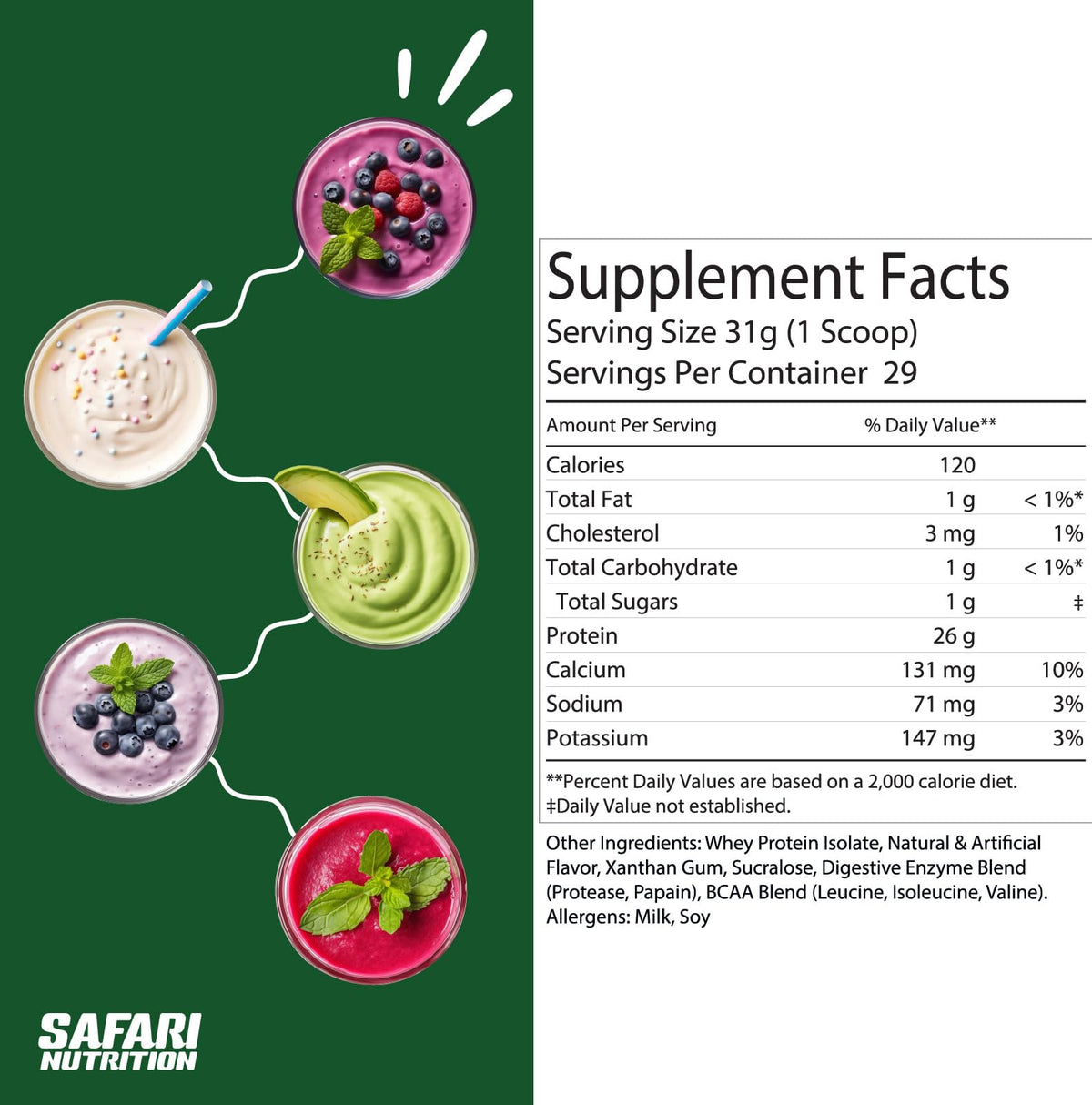 high-quality whey protein isolate