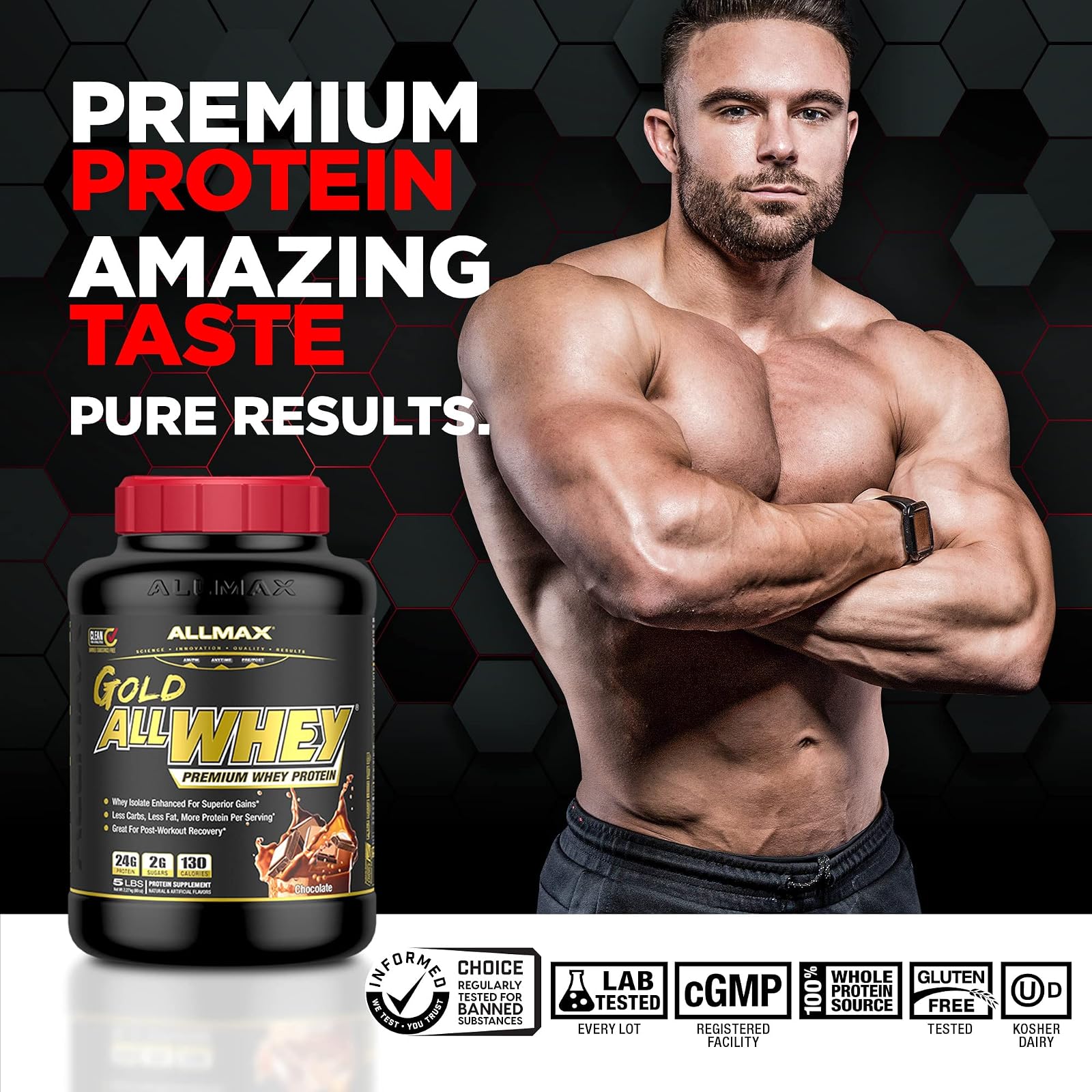 high-quality whey protein powder