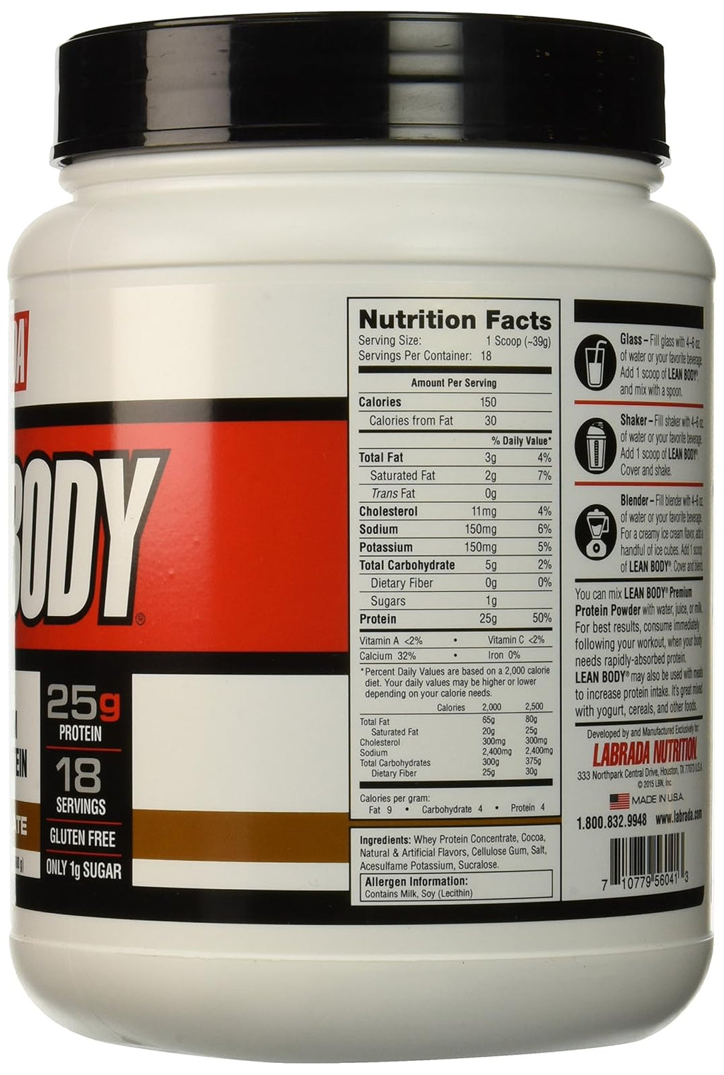 high-quality whey protein powder