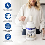 high-quality whey protein powder