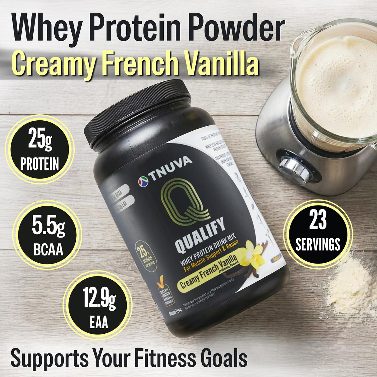 high-quality whey protein powder