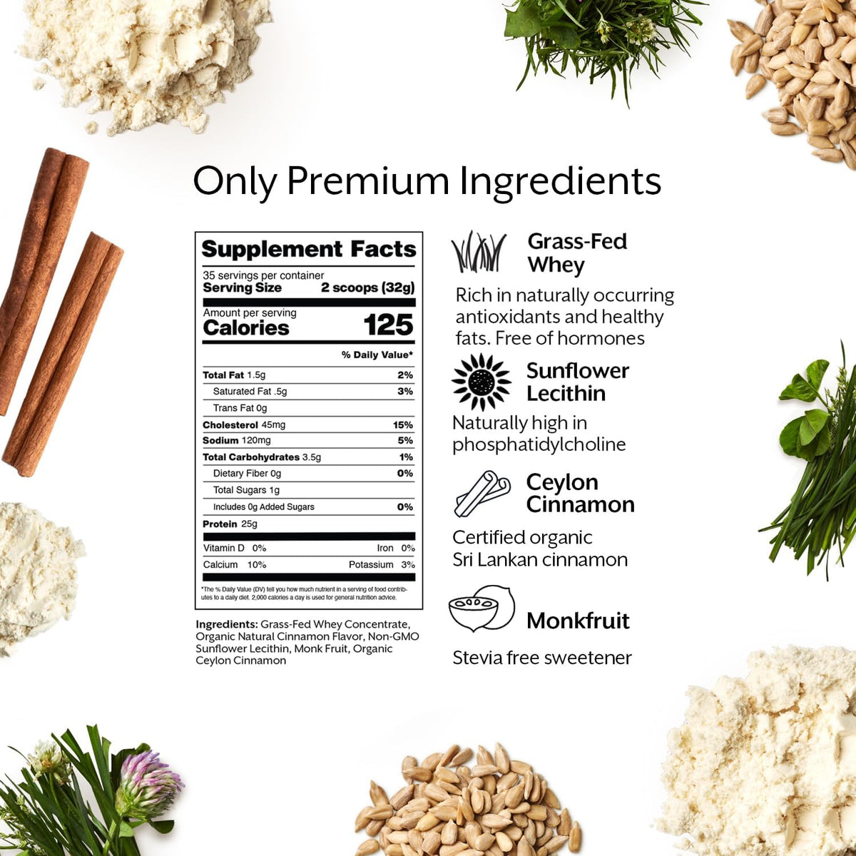 high-quality whey protein powder