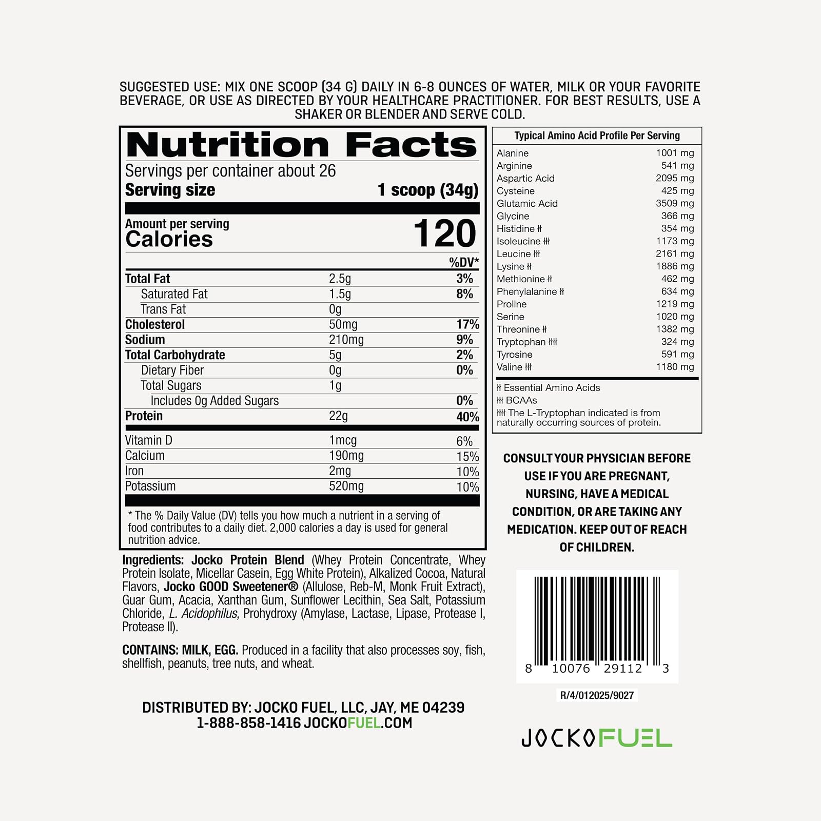 high-quality whey protein powder