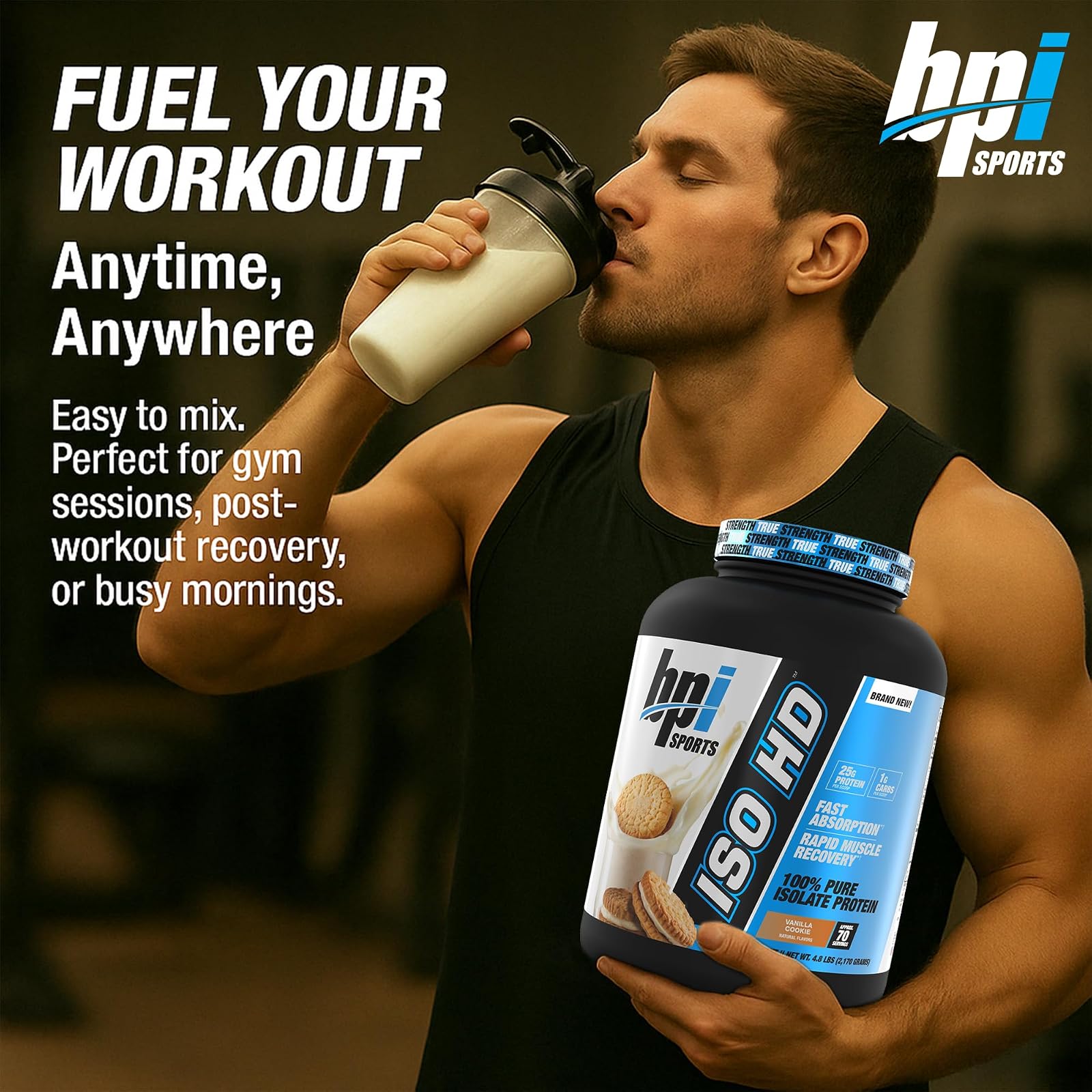 high-quality whey protein powder