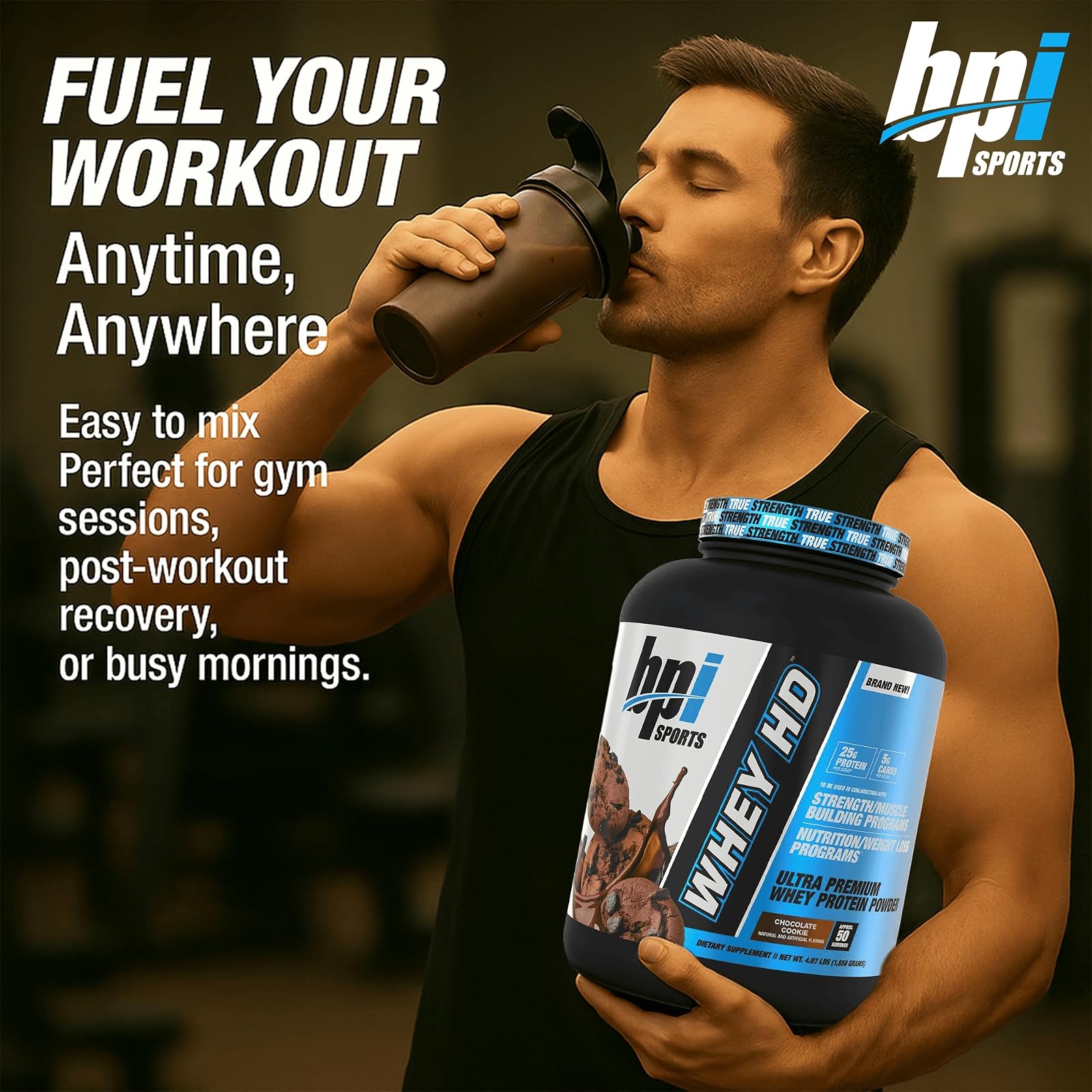 high-quality whey protein powder