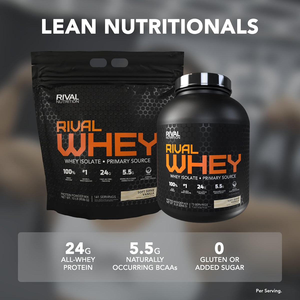 high-quality whey protein powder