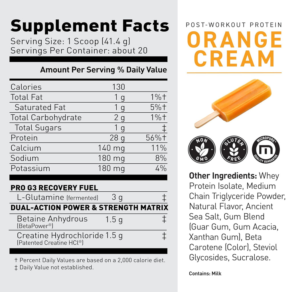 high-quality whey protein powder