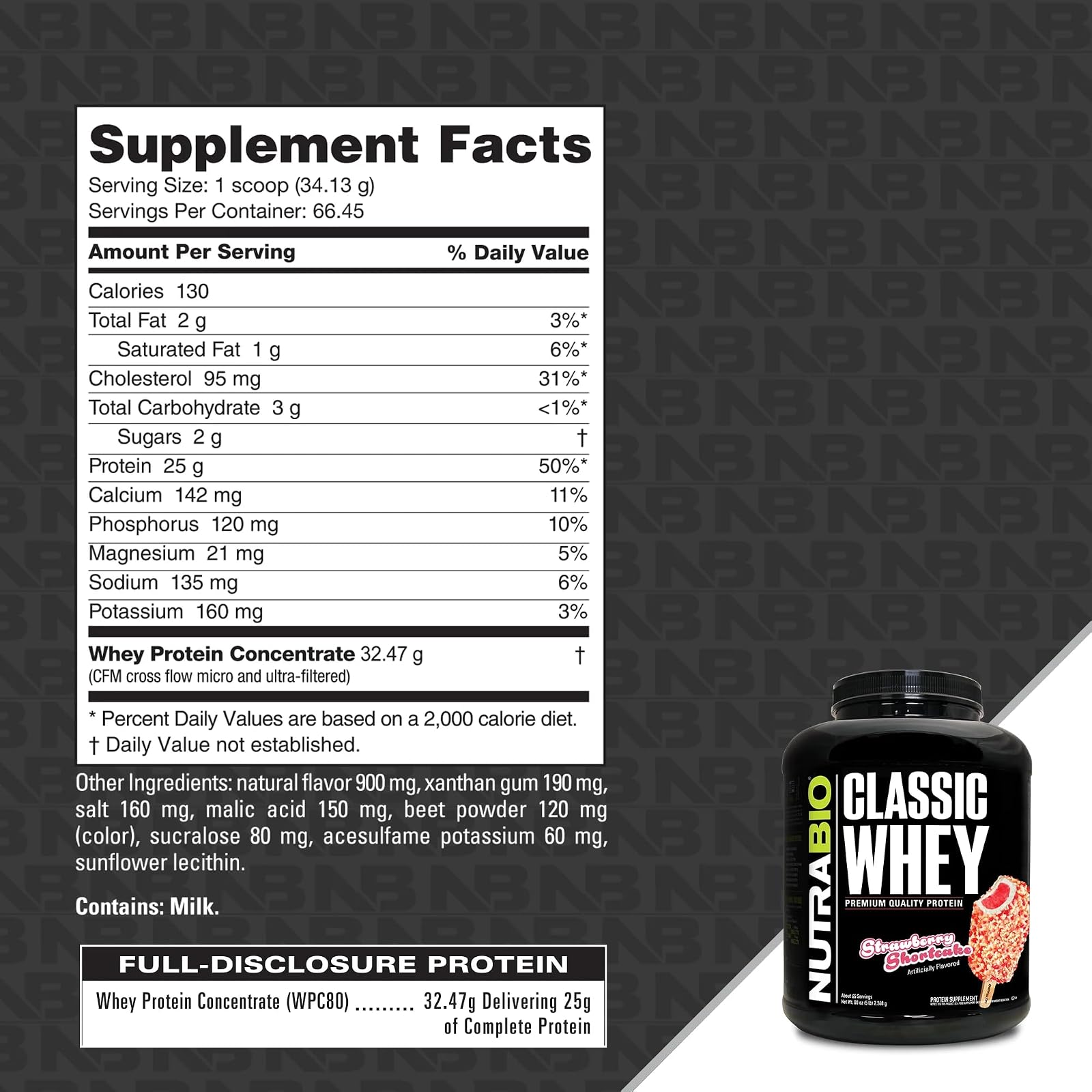 high-quality whey protein powder