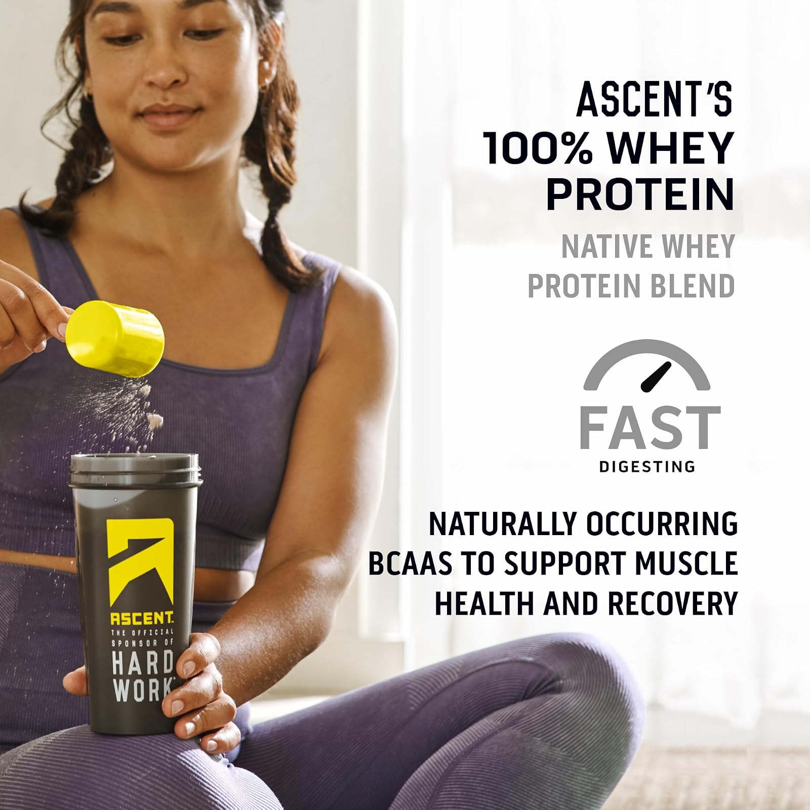 high-quality whey protein powder